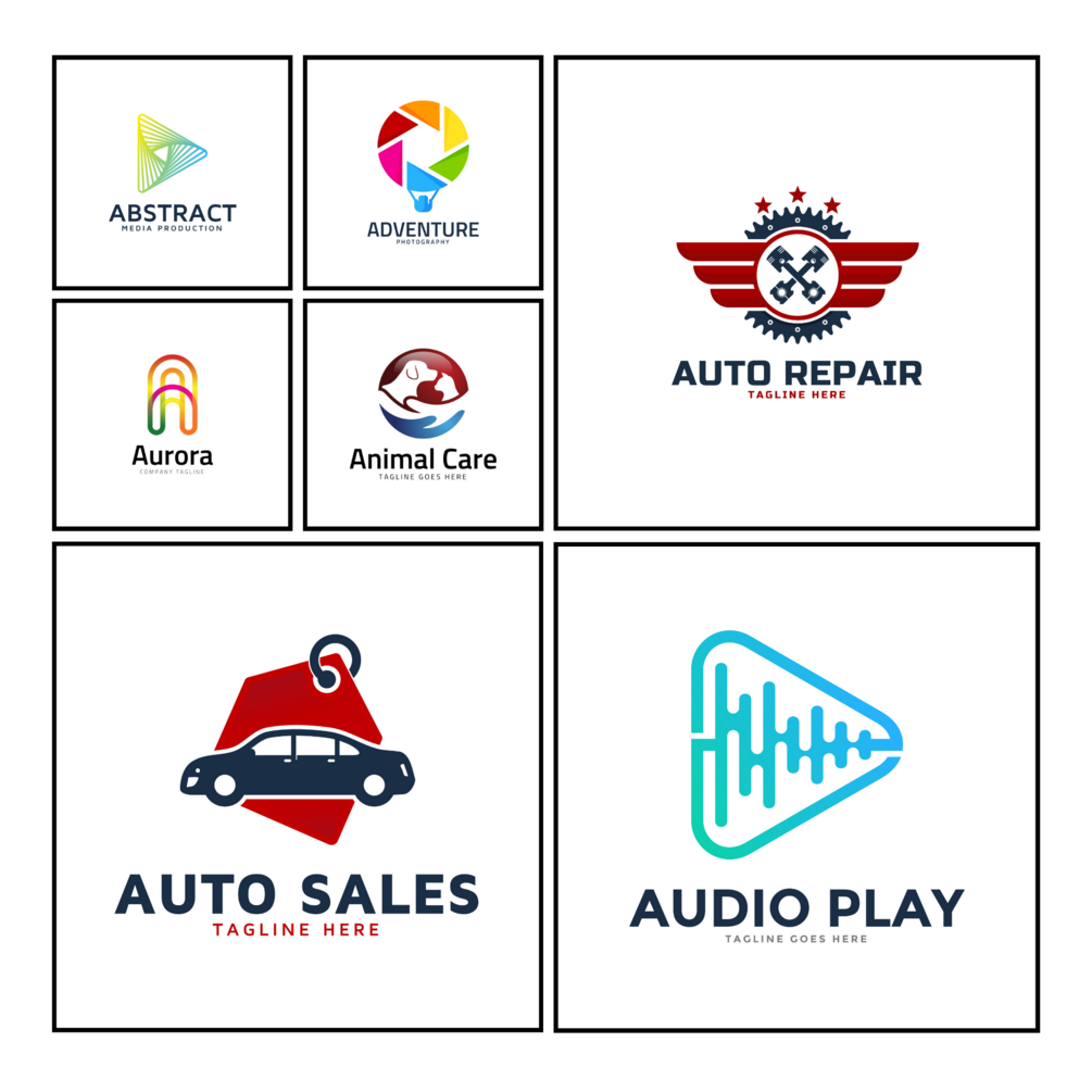 800+ Professional Logos Bundle Downloadable Files