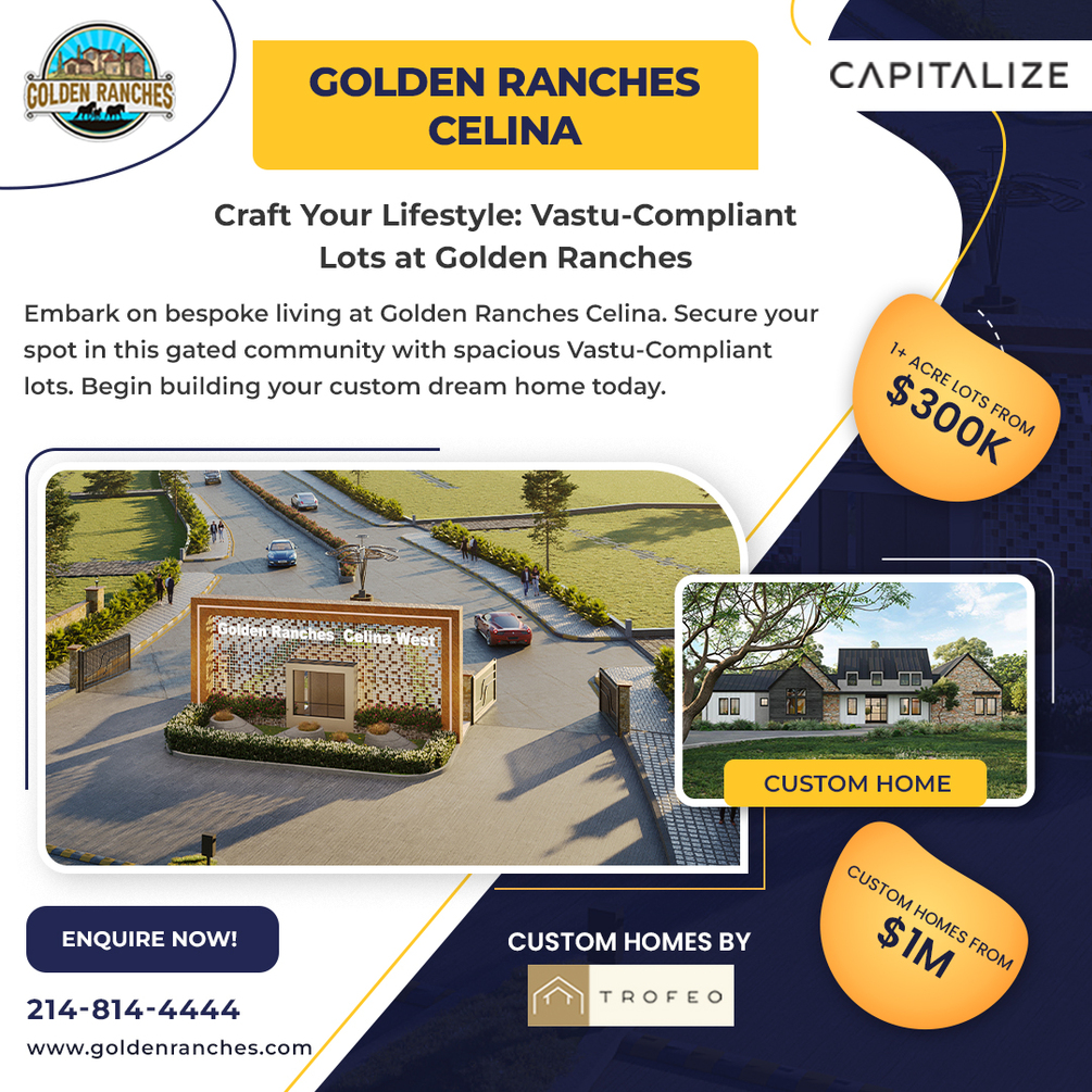 Golden Ranches: A Haven of Elegance in Celina