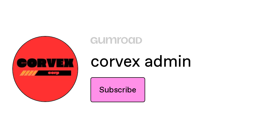 corvex admin