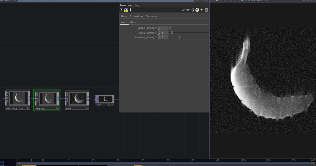 TouchDesigner: Nettspend Concert Visual Filter