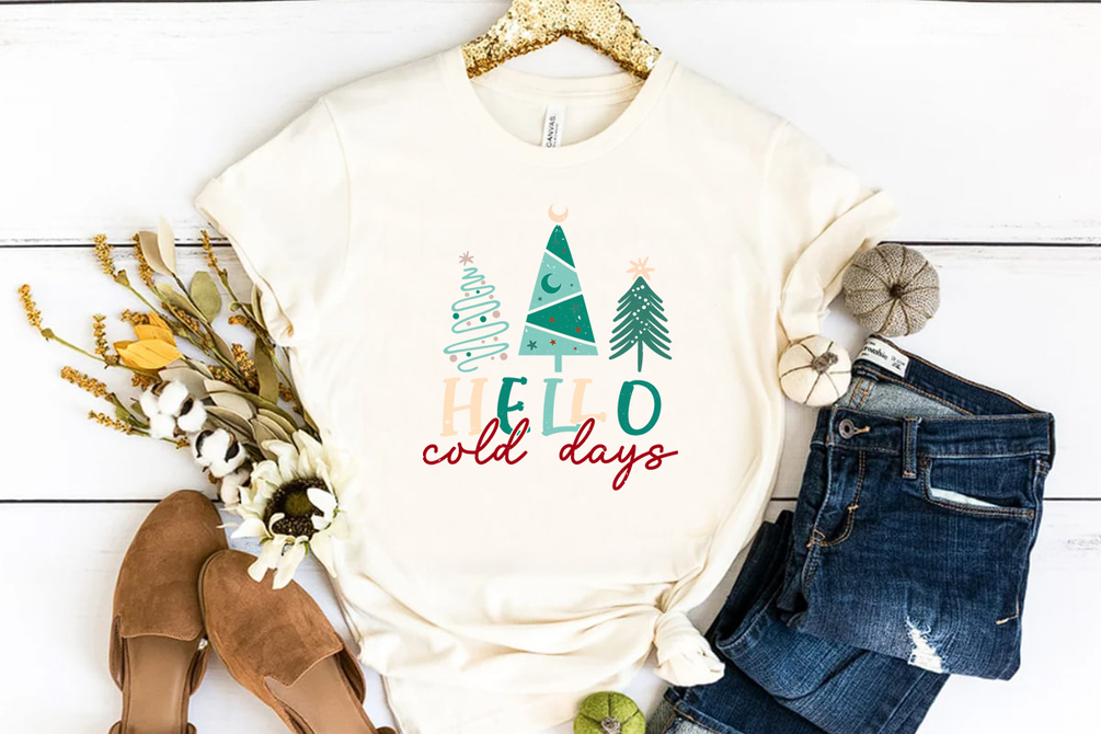 Hello Cold Days PNG