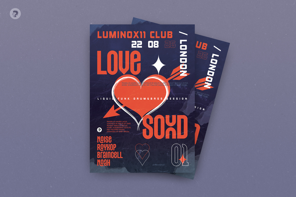 Love Sound Poster Template