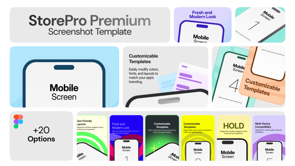 StorePro Premium Screenshot Template