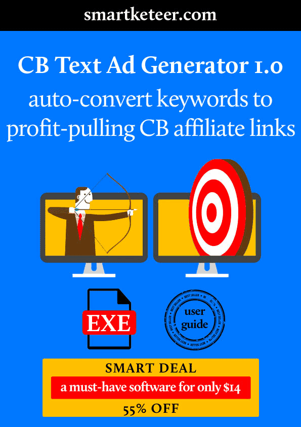 CB text ads generator