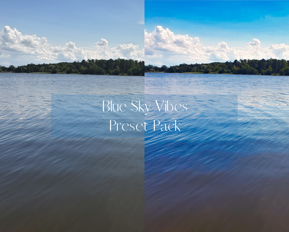 Blue Sky Vibes Preset Pack