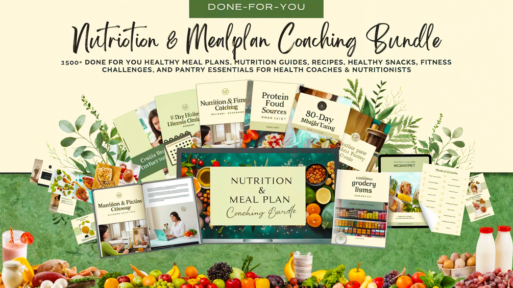 The Ultimate Nutrition & Meal Plan Coaching Bundle