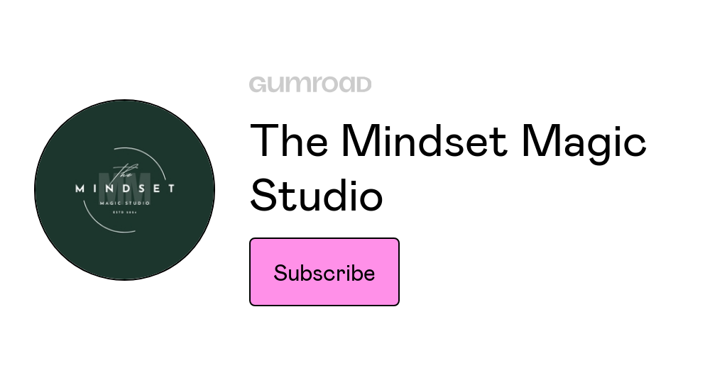 The Mindset Magic Studio