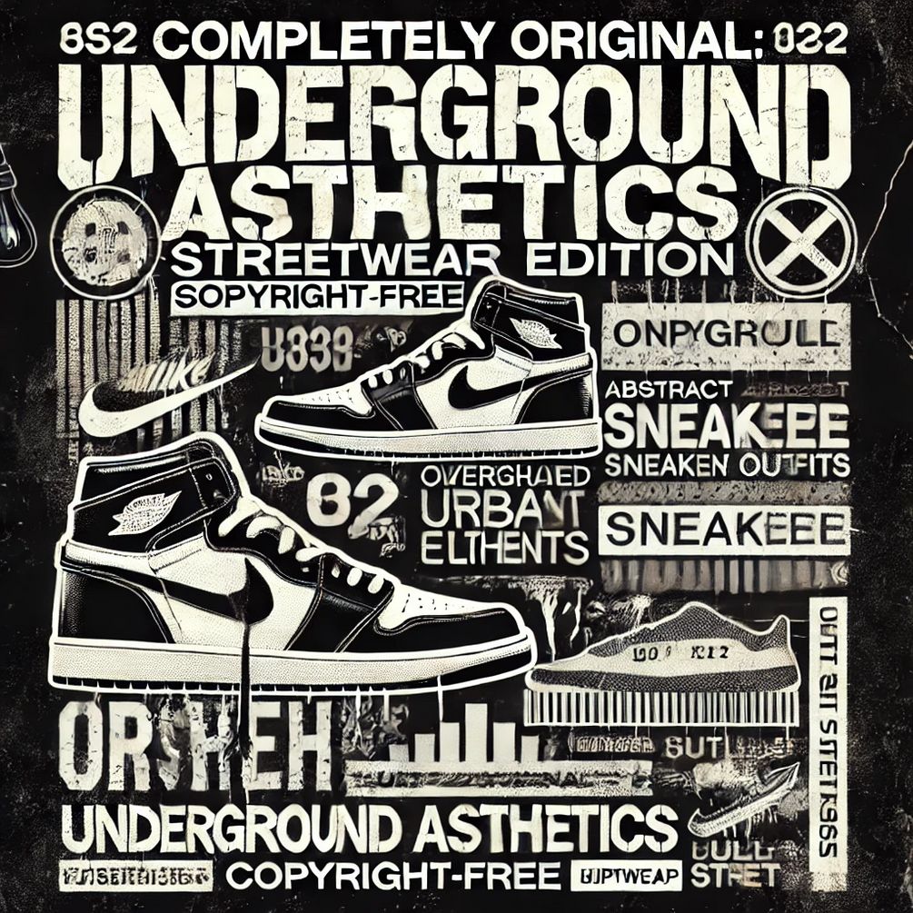 Underground Aesthetics: Streetwear Edition – Digital Art Collection