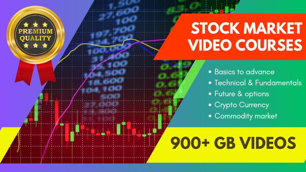 Stock Market Course - 900+ GB Videos