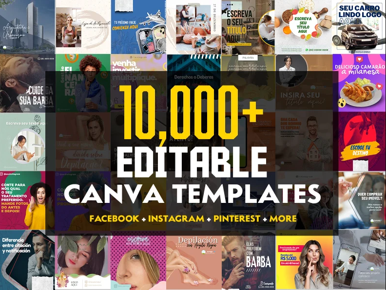 10000+ EDİTABLE PREMİUM CANVA TEMPLATES