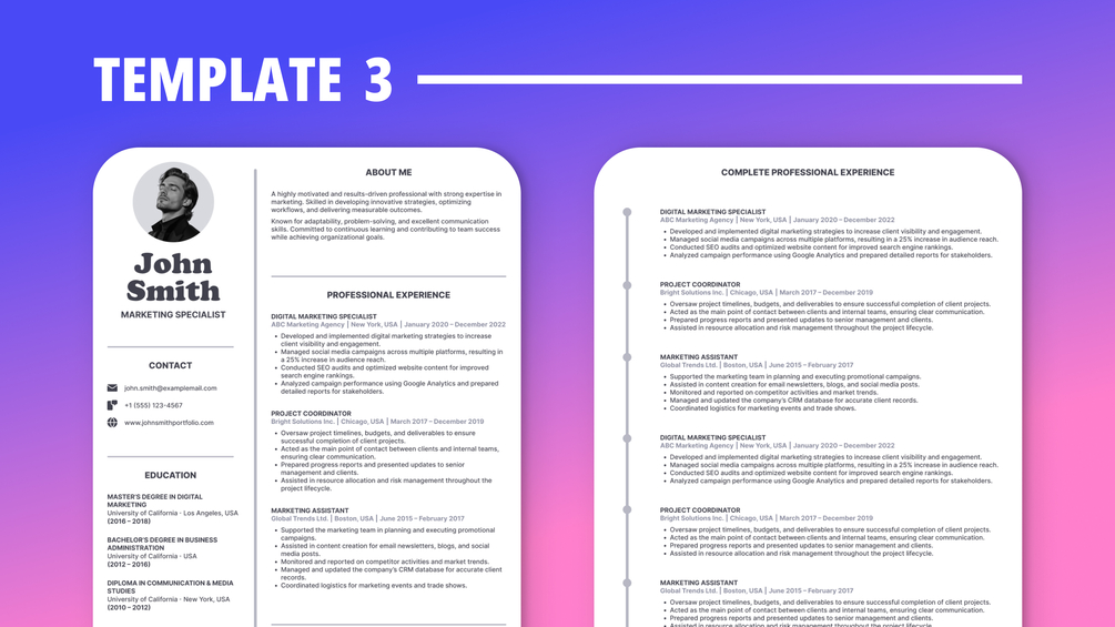 Figma Resume Kit – 5 Modular Templates for Creatives