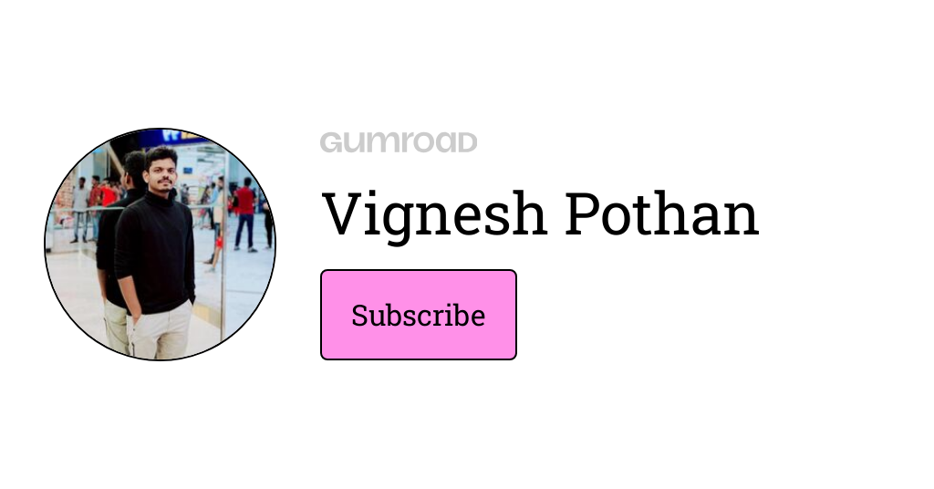 Vignesh Pothan