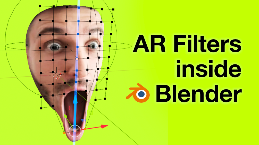 AR Style Face Filters for Blender
