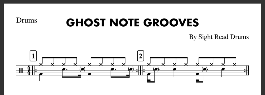 Ghost Note Grooves
