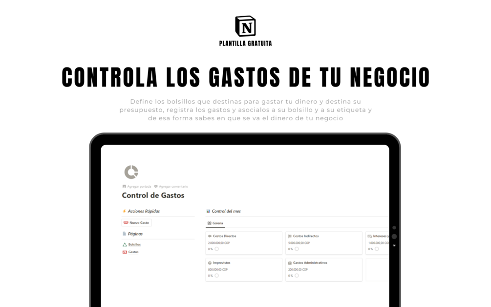 Control de gastos