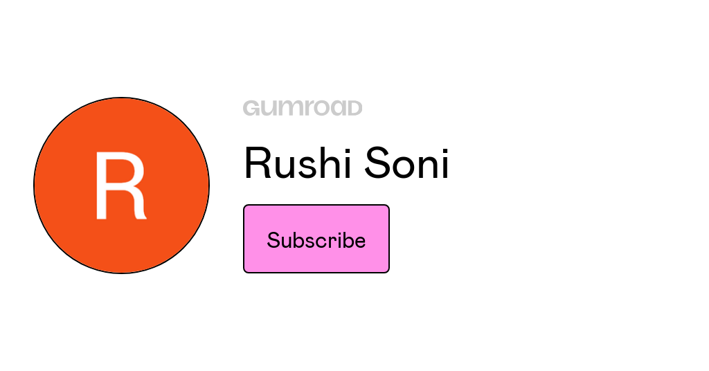 Rushi Soni