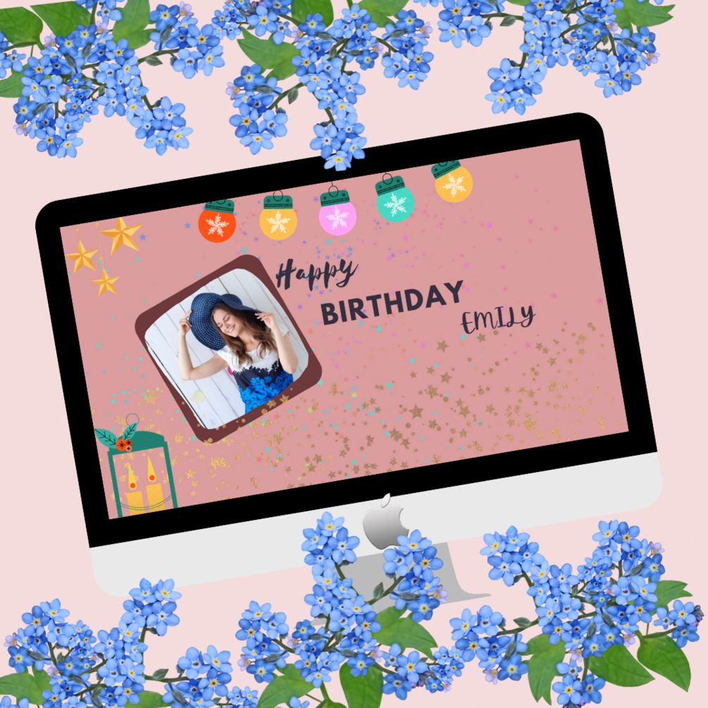 Digital birthday card