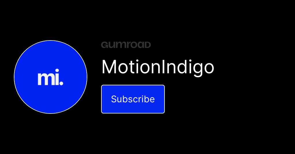 MotionIndigo