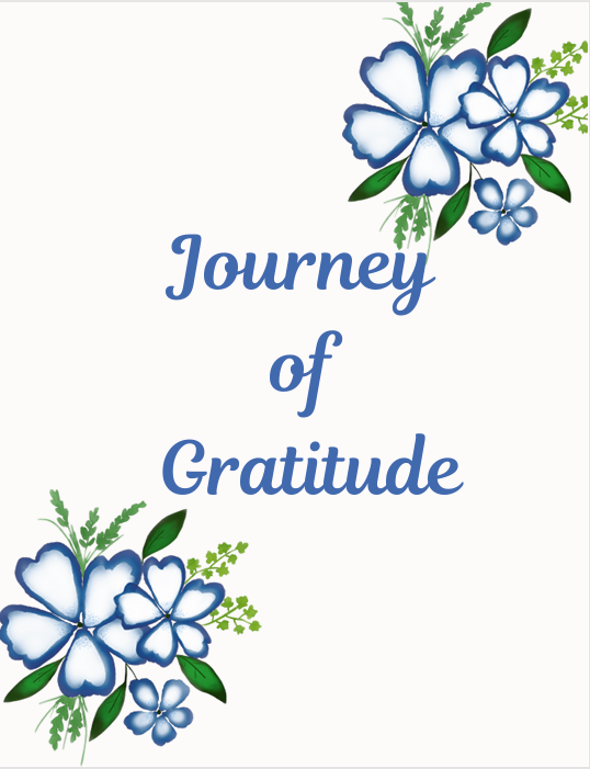Watercolor Floral Gratitude Journal.