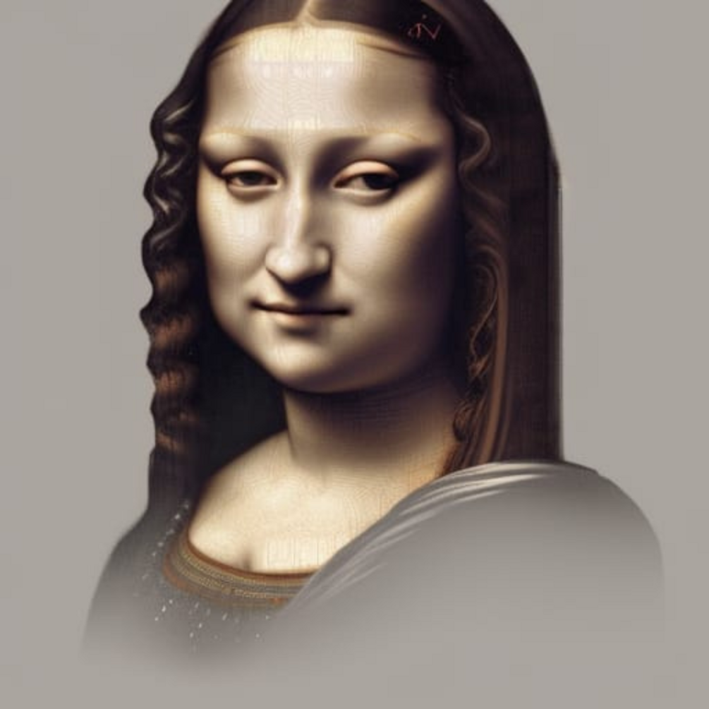 What If Mona Lisa in New York City... Version 2 with Frame