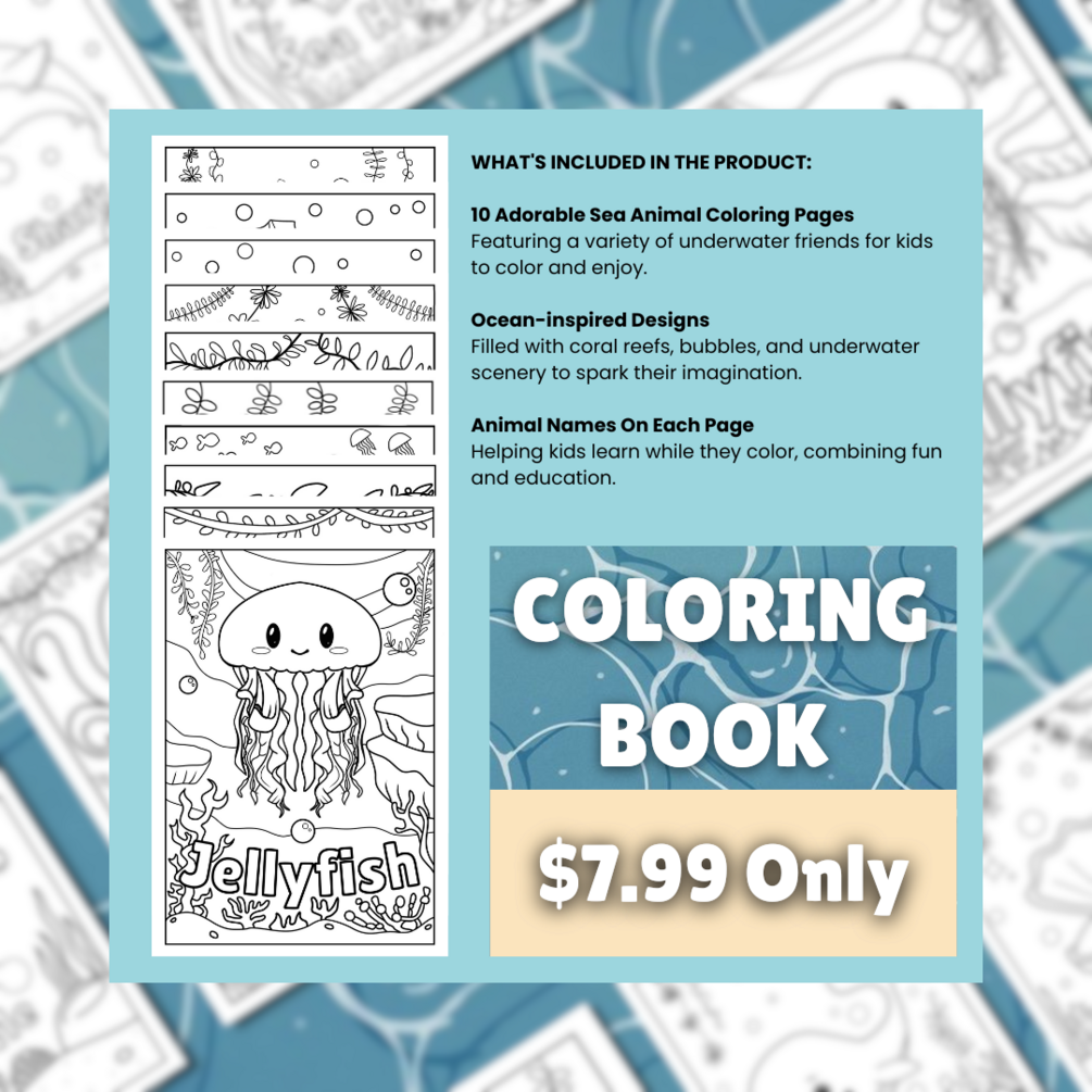 SPLASHTASTIC PALS COLORING BOOK | COLORING BOOK FOR KIDS | LEARNING ...