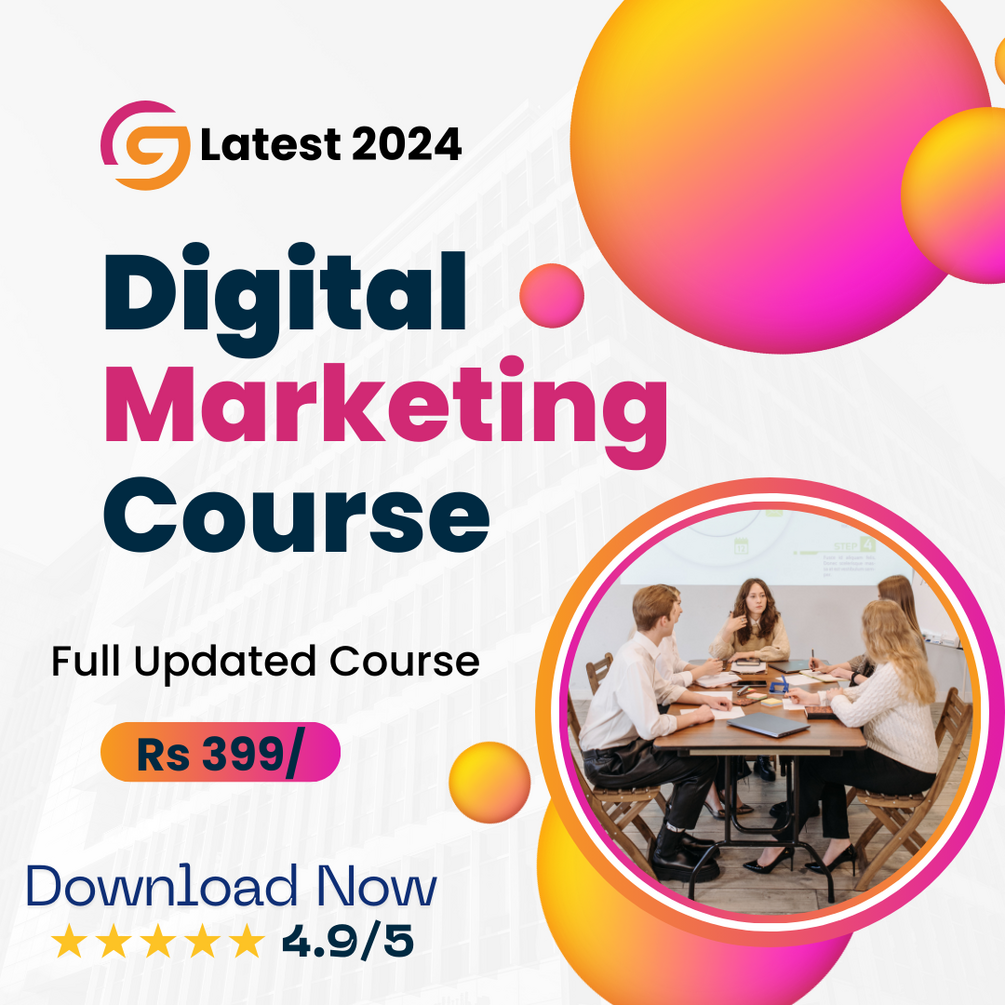Complete Digital Marketing course ( Youtube /Facebook / Instagram )