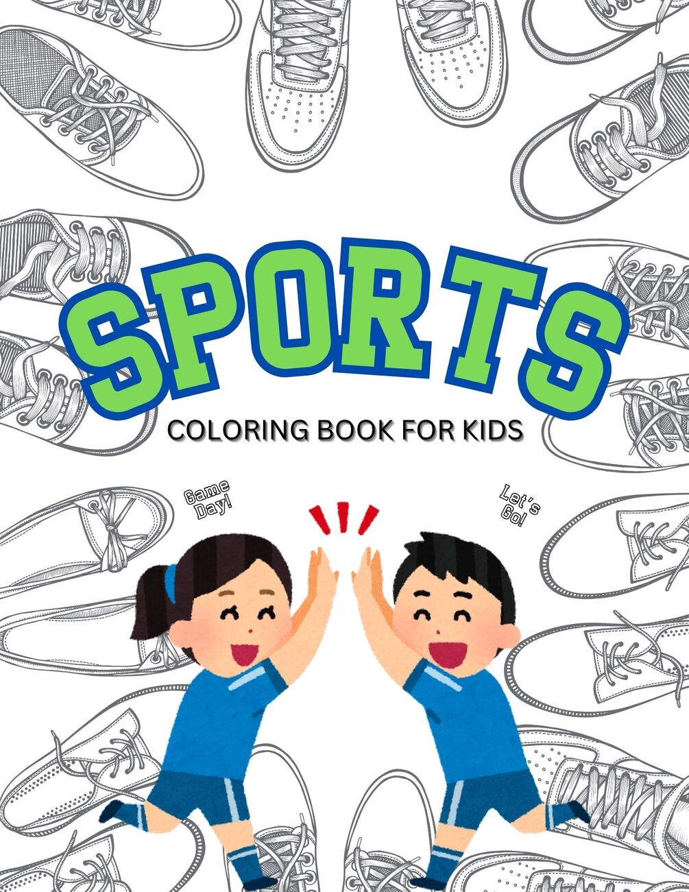 Sports Coloring Book For Kids