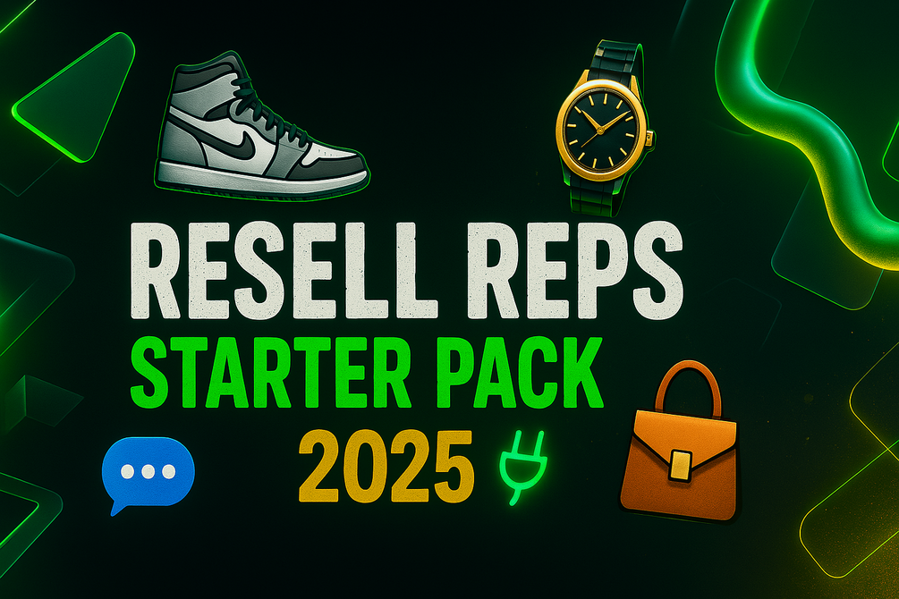 Resell Reps Starter Pack 2025 🔌