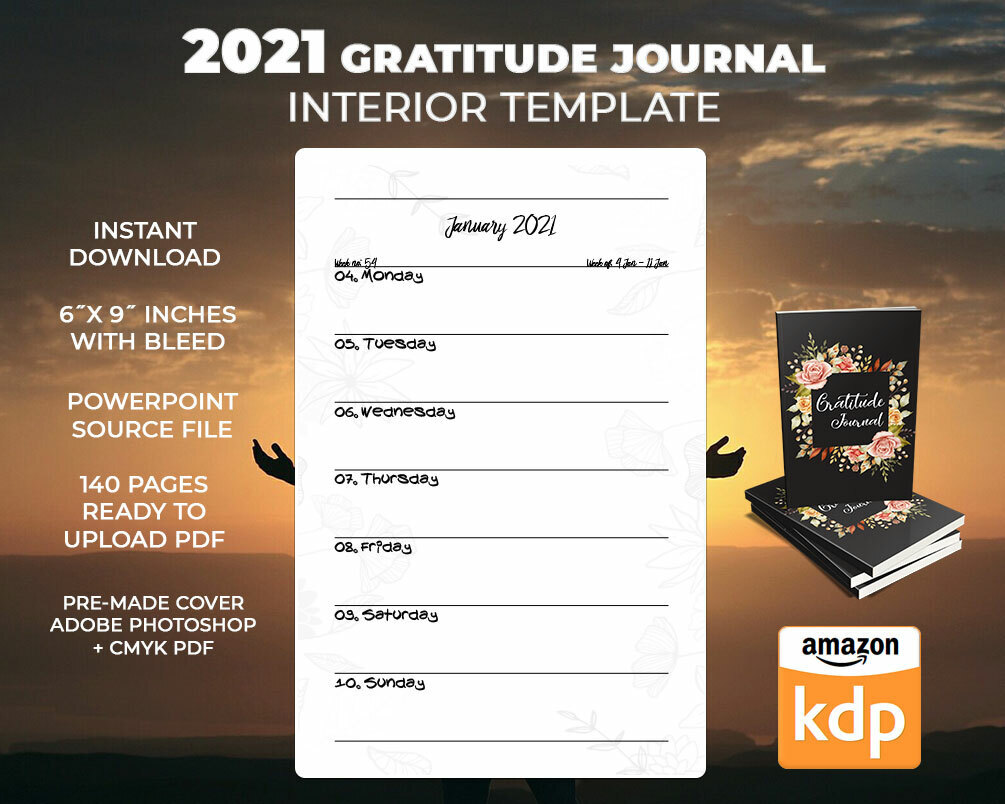 2021 Weekly Gratitude Journal