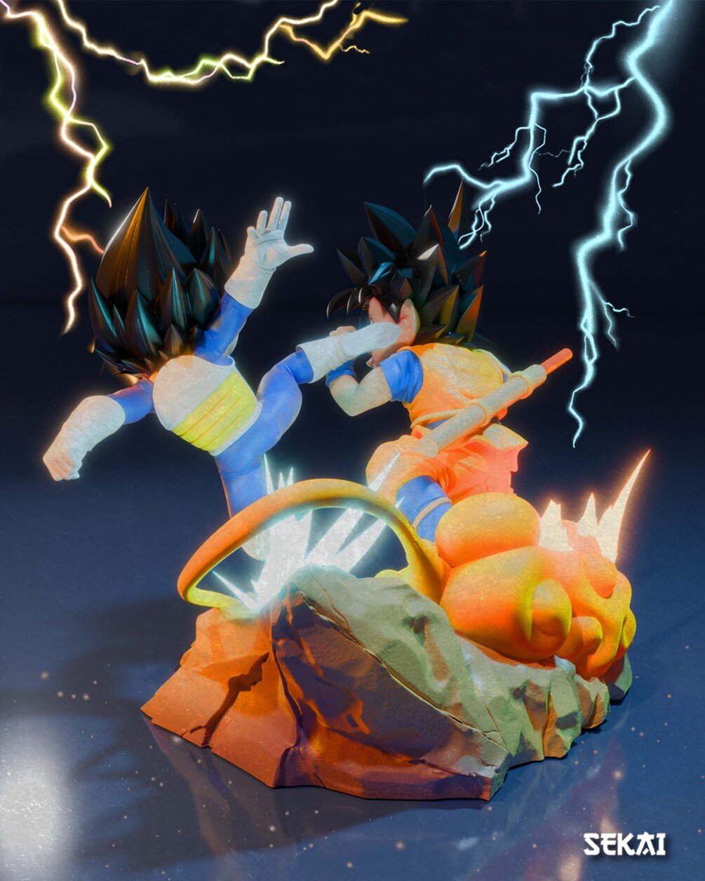 Dragon Ball Daima Sculpture and Bust - Sekai 3D Models - Tested and ...