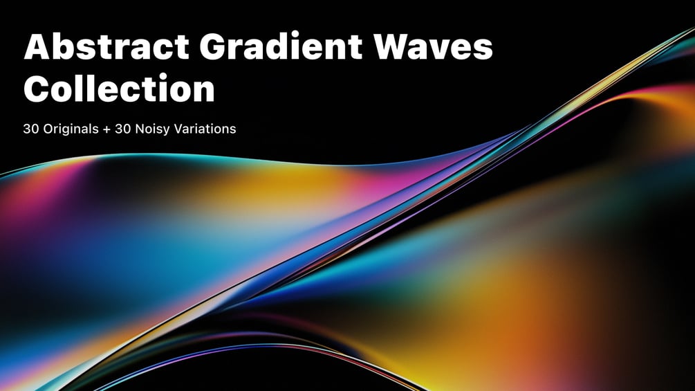 Abstract Gradient Waves Collection