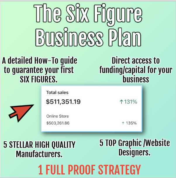 The Six Figure Business Plan (Diamond)