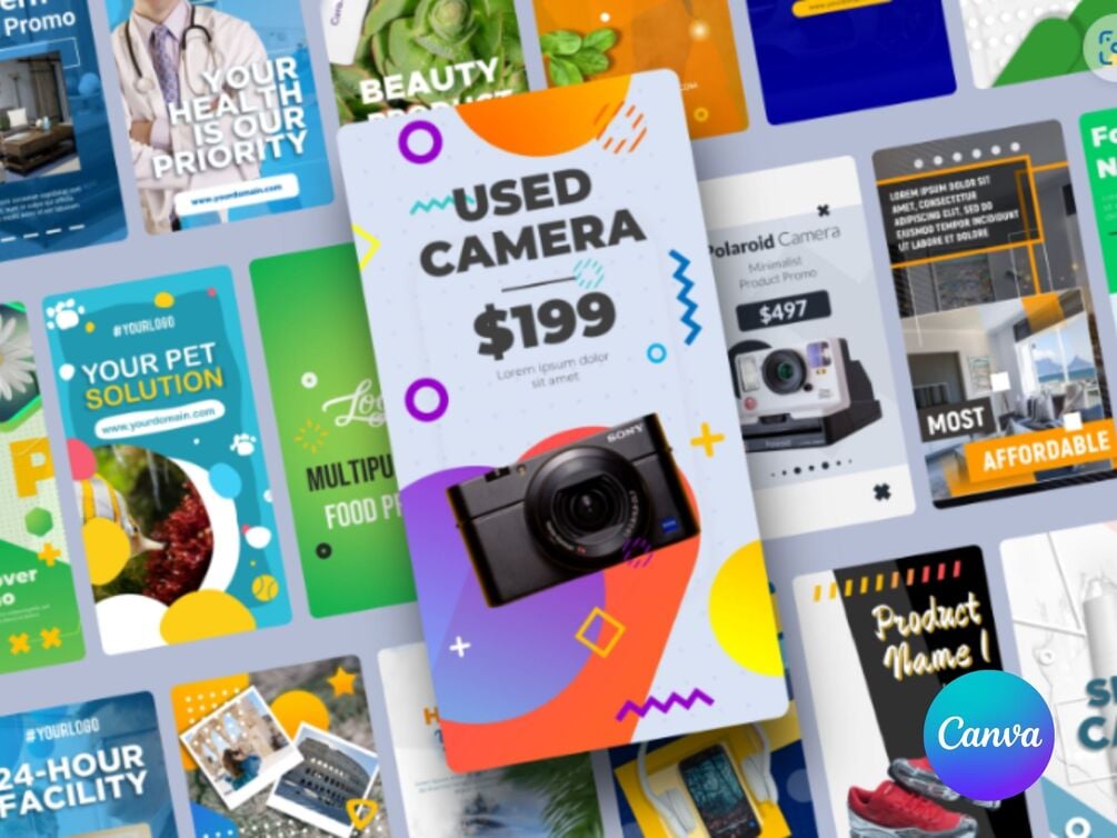 Canva Vertical Video Templates