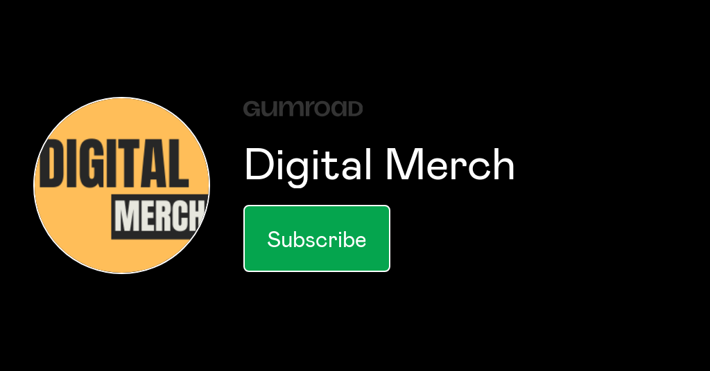 Digital Merch