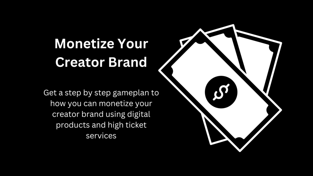 Creator Monetization Consultation Call