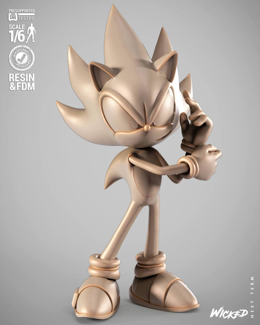 Wicked Video Games June 2025 Term Sonic Sculpture #2: Tested and ready ...