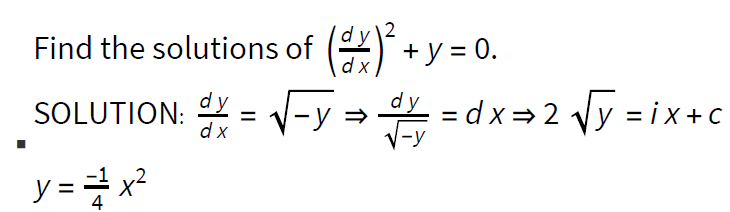Mathematica code for simple ODE