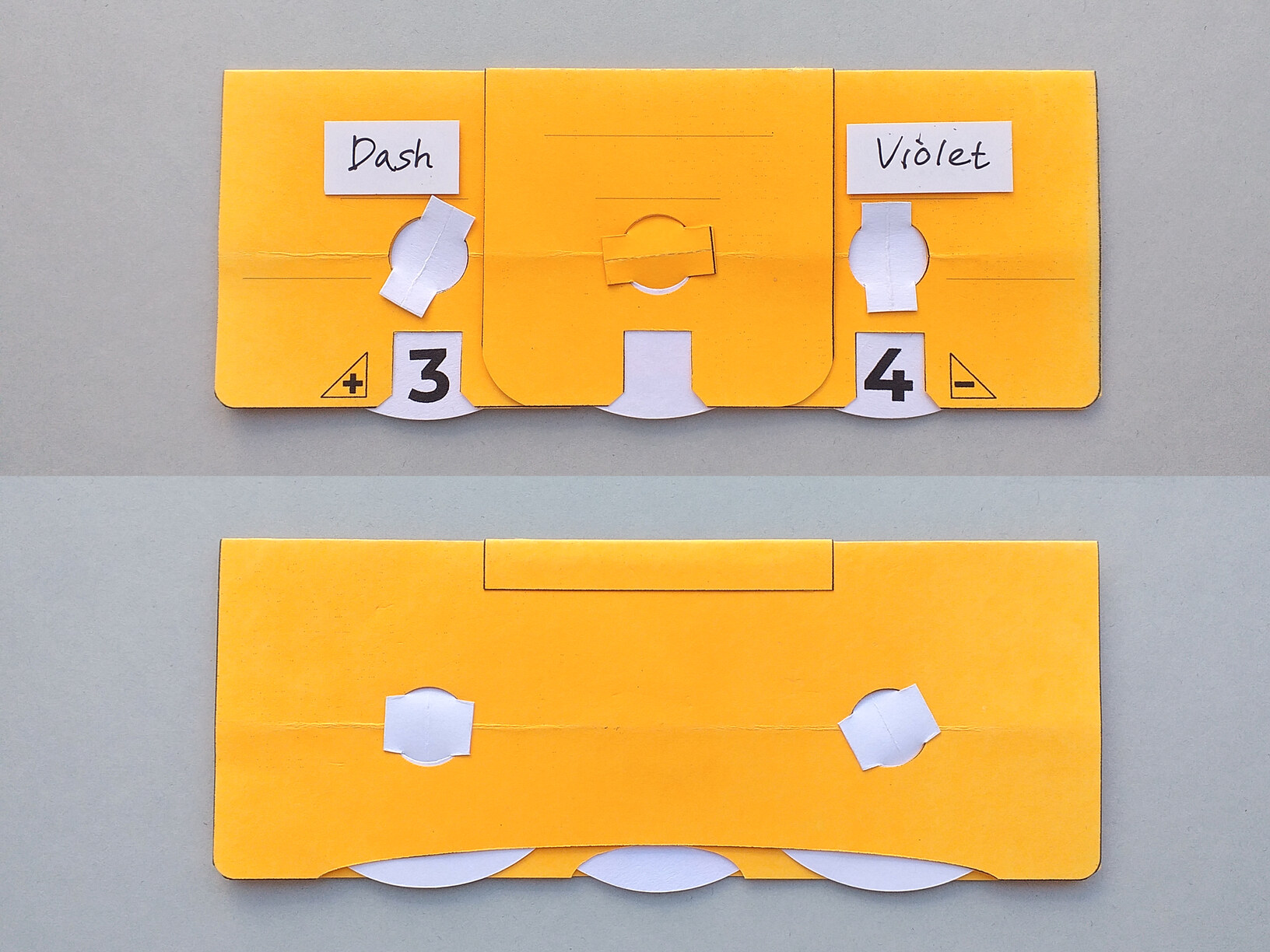 Update to papercraft game Counter and ye-Bot Counter - Boxygami