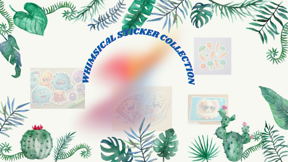Whimsical Sticker Collection