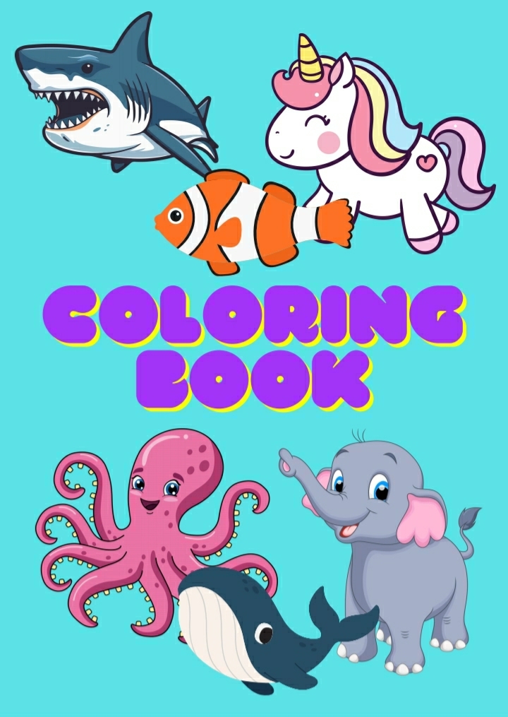 20 Animals Coloring Pages for Kids