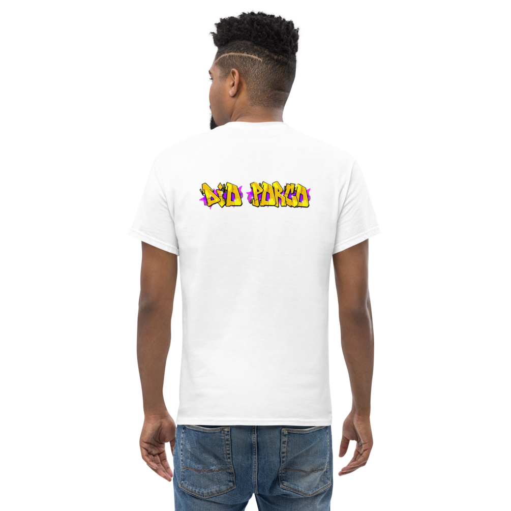 maglia dio porco bianca