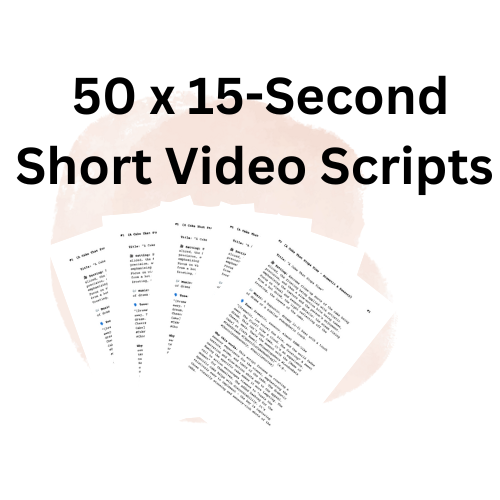 15sec Short Video Scripts