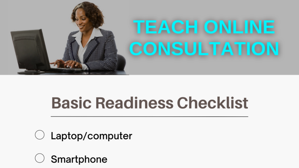Teach Online Consultation Basic Readiness Checklist