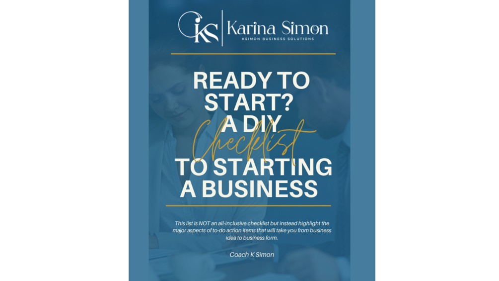 The DIY Checklist For Starting A Business