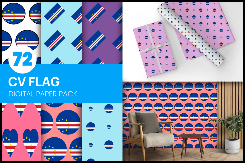 CV Flag Seamless Patterns