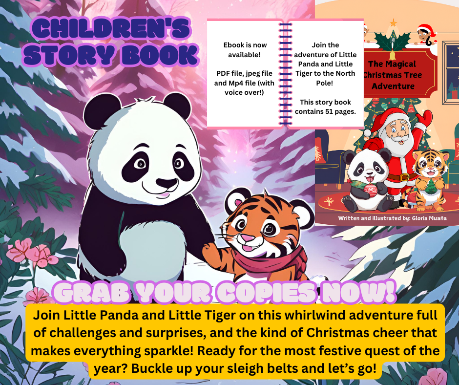 Children's Christmas Story Book "A Magical Christmas Tree Adventure"