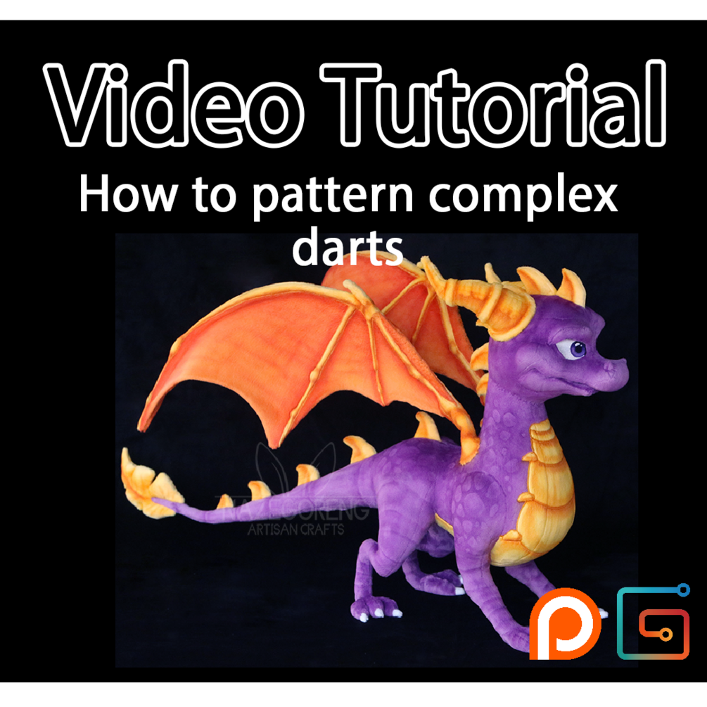 How To Pattern Complex Plush Darts video Tutorial 