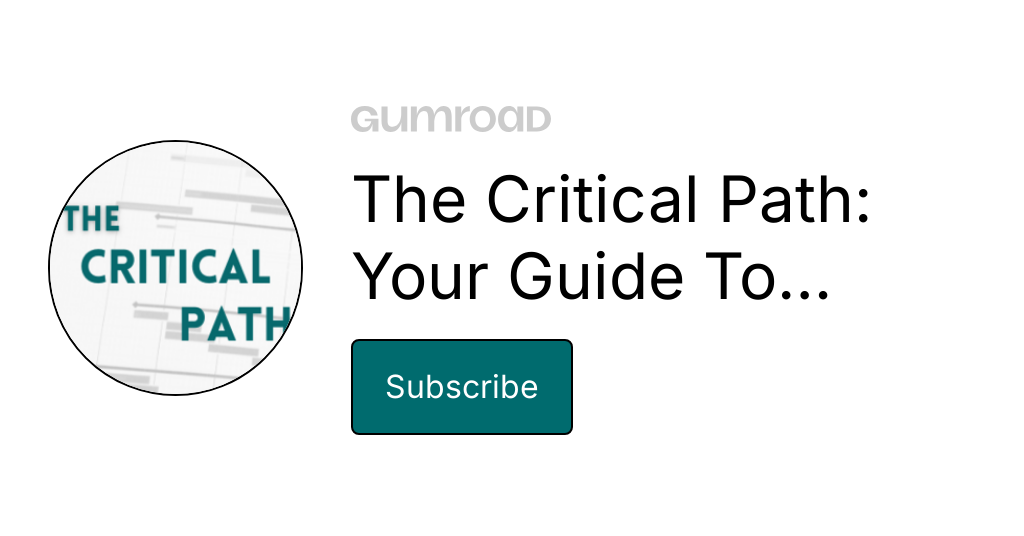 The Critical Path: Your Guide To Project Management