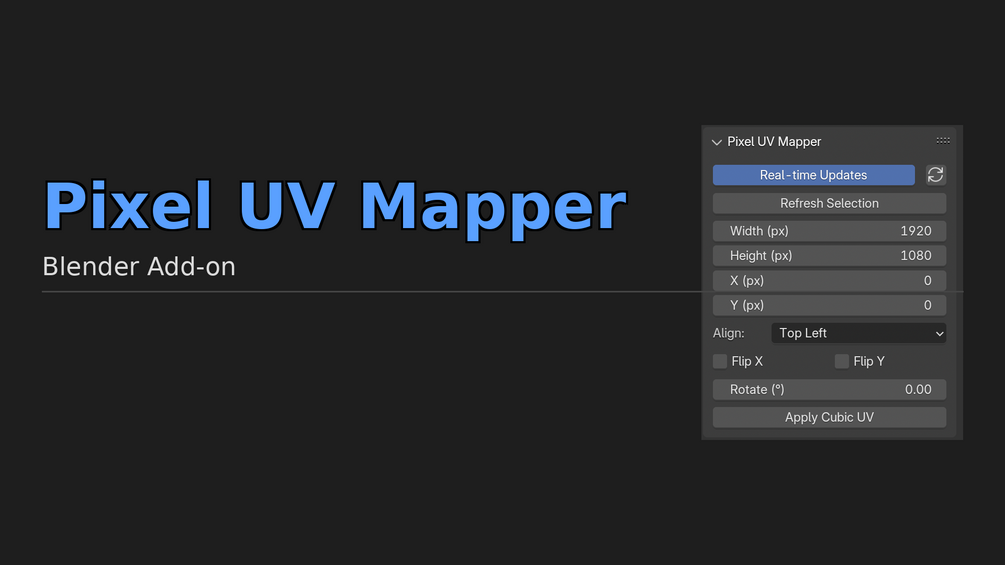 Pixel UV Mapper