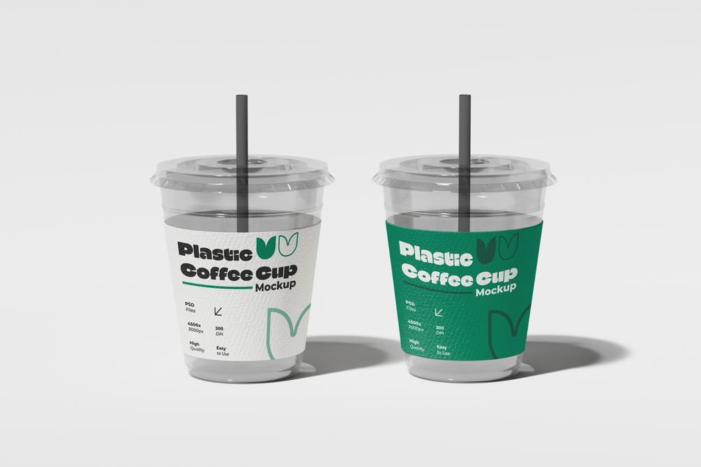 Plastic Cup Branding Mockup